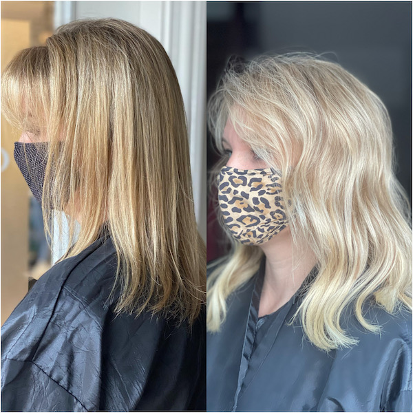 One-Row Hair Extensions Makes A Big Difference - Adored Salon - Chicago ...